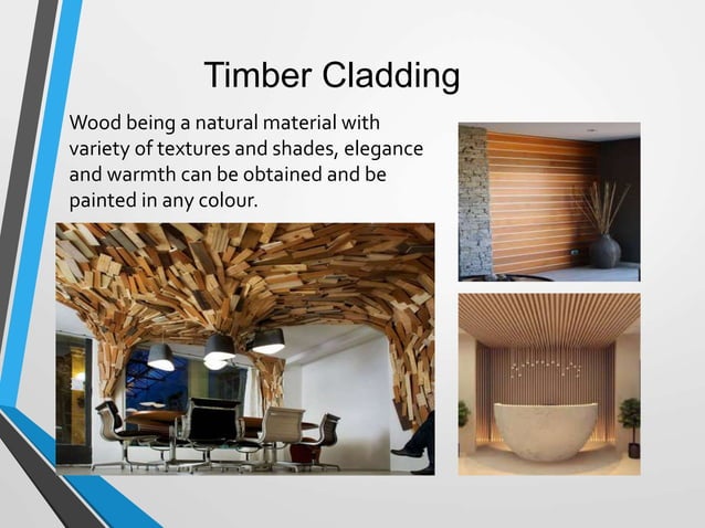 Cladding | PPTX | Woodworking | Arts and Crafts