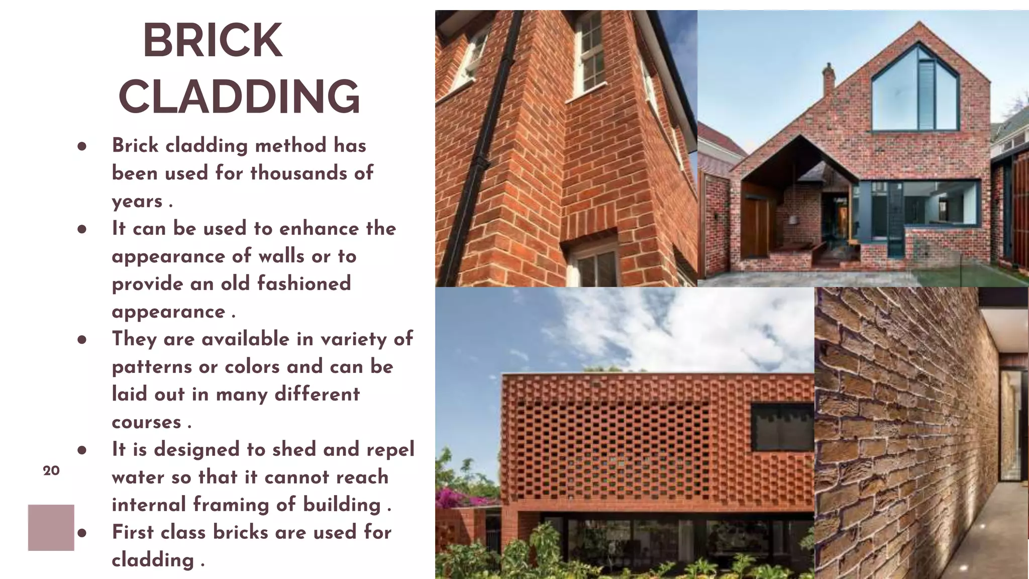Types of Cladding | PPTX