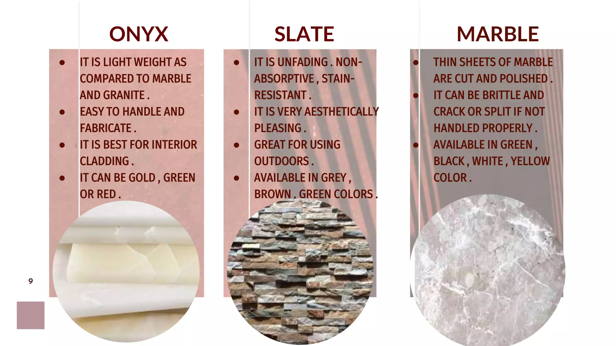 Types of Cladding | PPTX