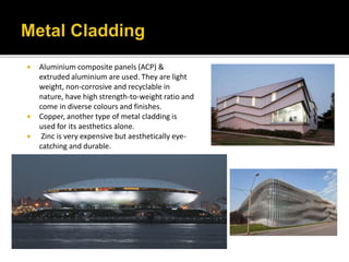 Techniques of cladding available in buildings | PDF