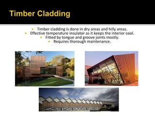 Techniques of cladding available in buildings | PPT