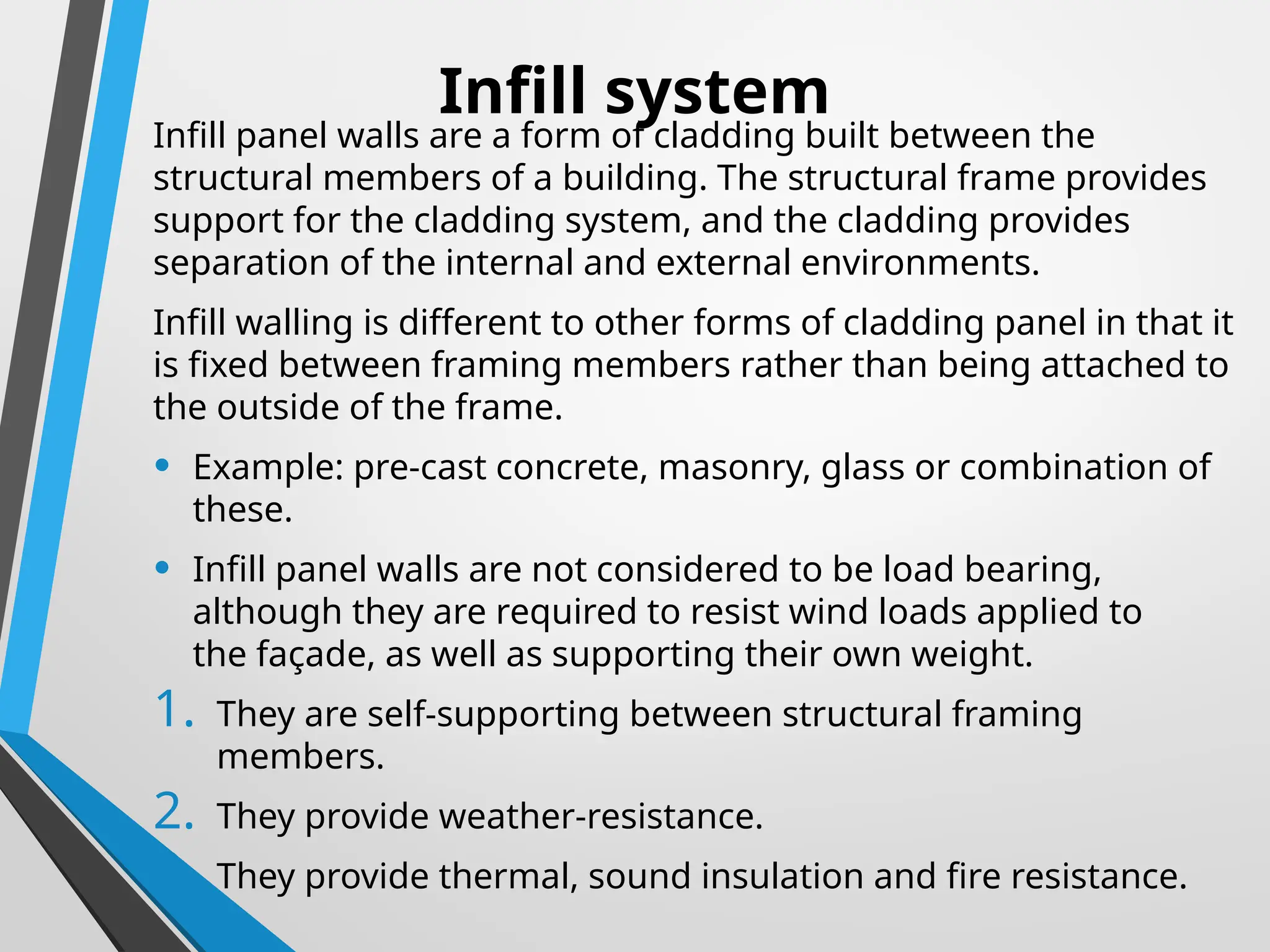 Cladding Materials and techniques in building construction | PPTX