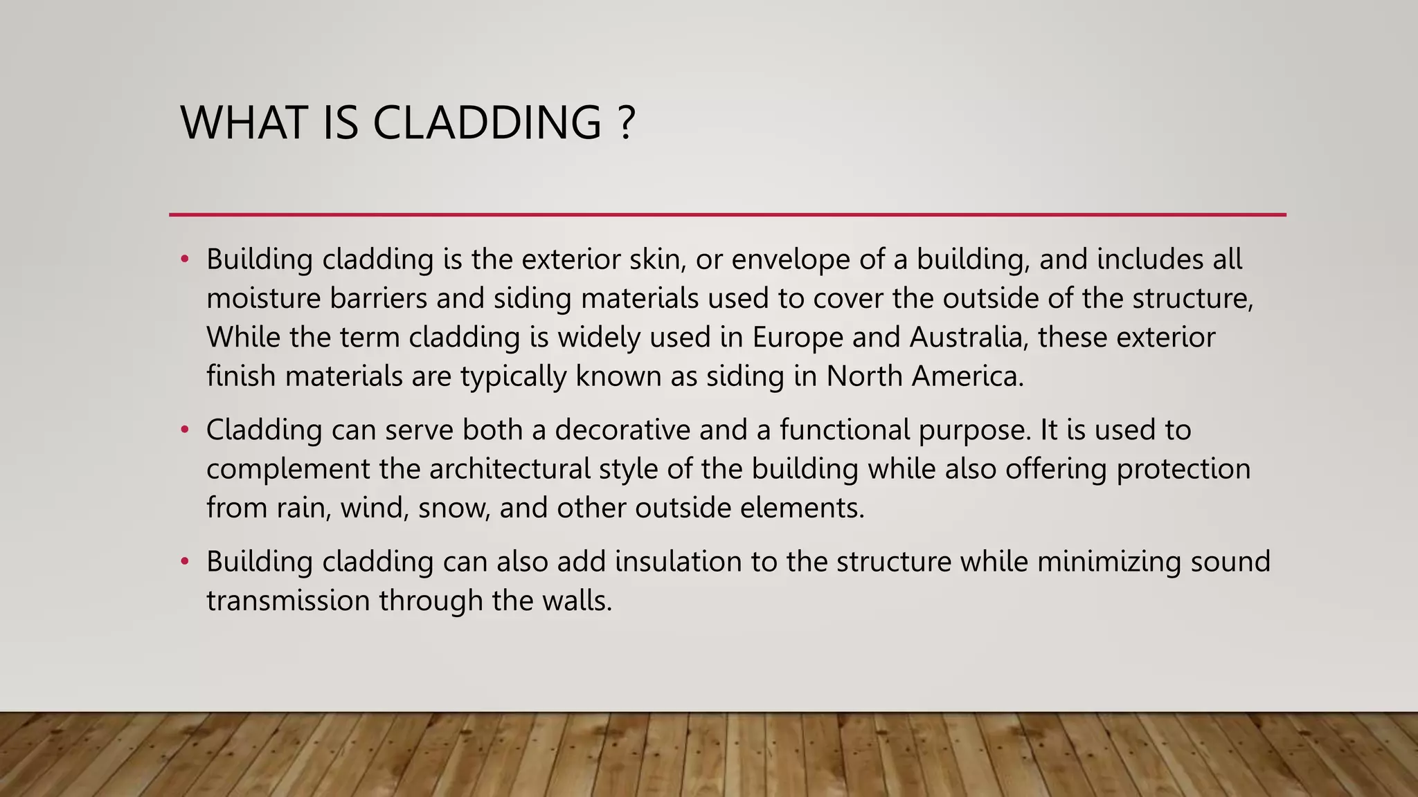 CLADDING AND GLAZING.pptx