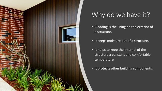 Cladding introduction class presentation | PPTX