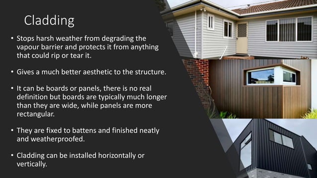 Cladding introduction class presentation | PPTX
