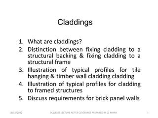 CLADDINGS.pptx