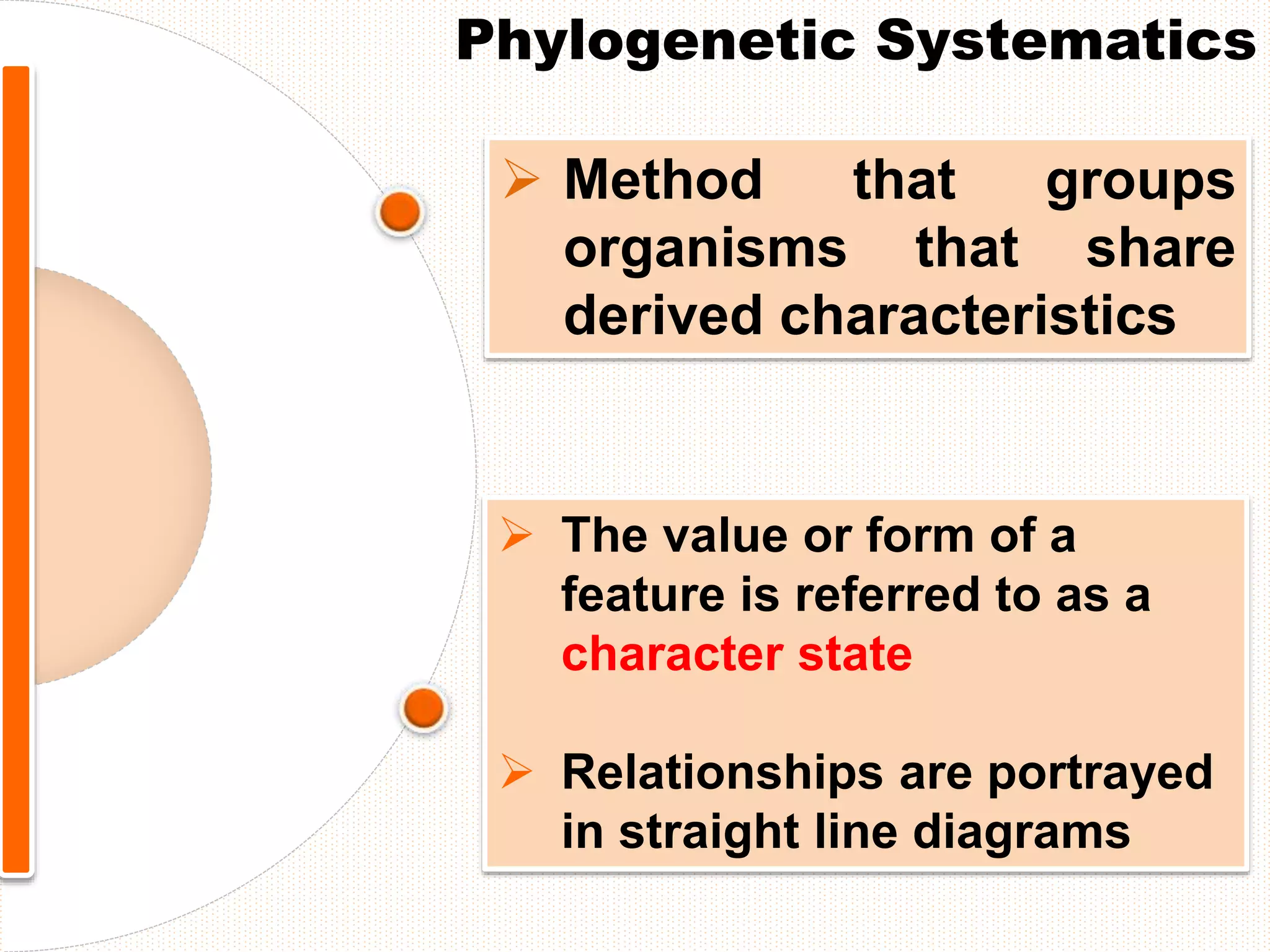 Cladistics - Systematics | PPTX