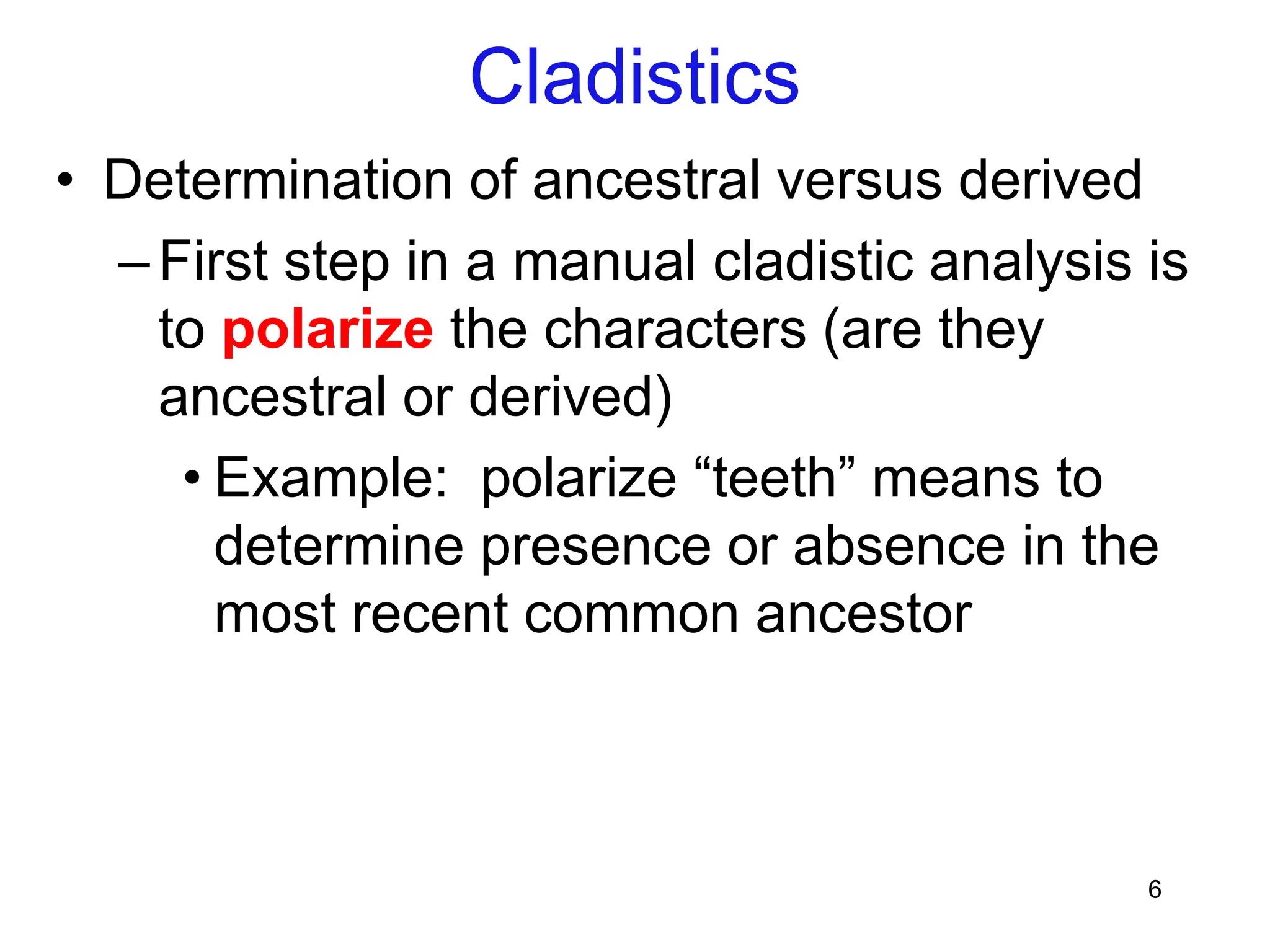 Cladistics in taxonomy.ggggggggddccc@%12367>ppt | PPT