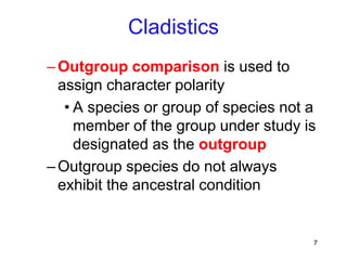 Cladistics in taxonomy.ggggggggddccc@%12367>ppt | PPT