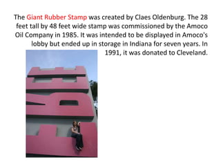Claes oldenburg | PPTX