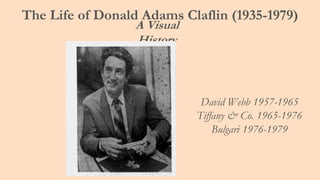 Claflin A Visual History | PPTX