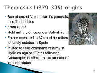 The Theodosian Dynasty | PPT