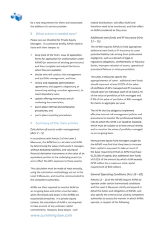 AIFMD - Private Equity | PDF