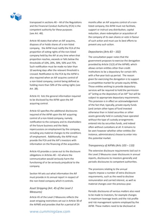 AIFMD - Private Equity | PDF