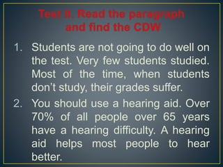 Claim-Evidence-Warrant - A lesson in high school ENGLISH | PPTX