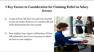 Simplified Procedure for Claiming Income Tax Relief Under Section 89(1 ...
