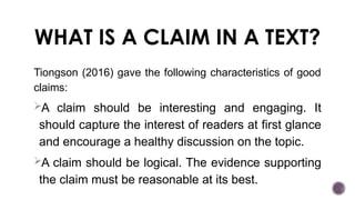CLAIM-IN-A-WRITTEN-TEXT-CLAIMS-OF-FACT-VALUE-POLICY.pptx