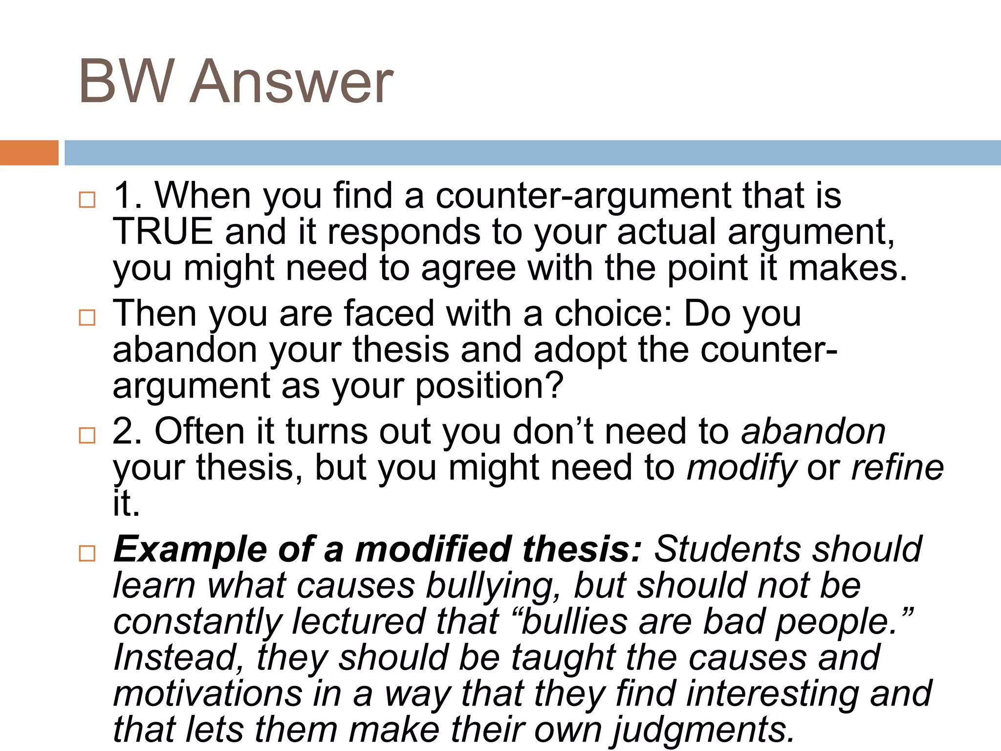 Claim and Counterclaim Bellwork.pptx