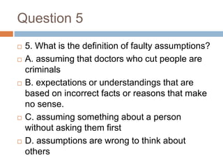 Claim and Counterclaim Bellwork.pptx