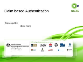 Claim based authentaication | PPT