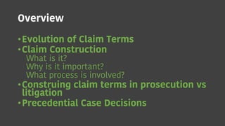 Claim Construction: Building Strong Patent Foundations | PDF