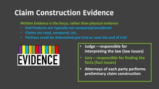 Claim Construction: Building Strong Patent Foundations | PDF