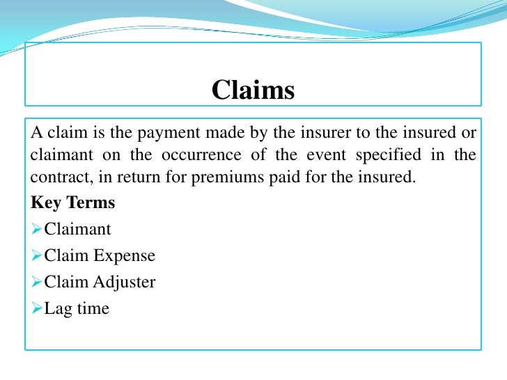 Claim ppt