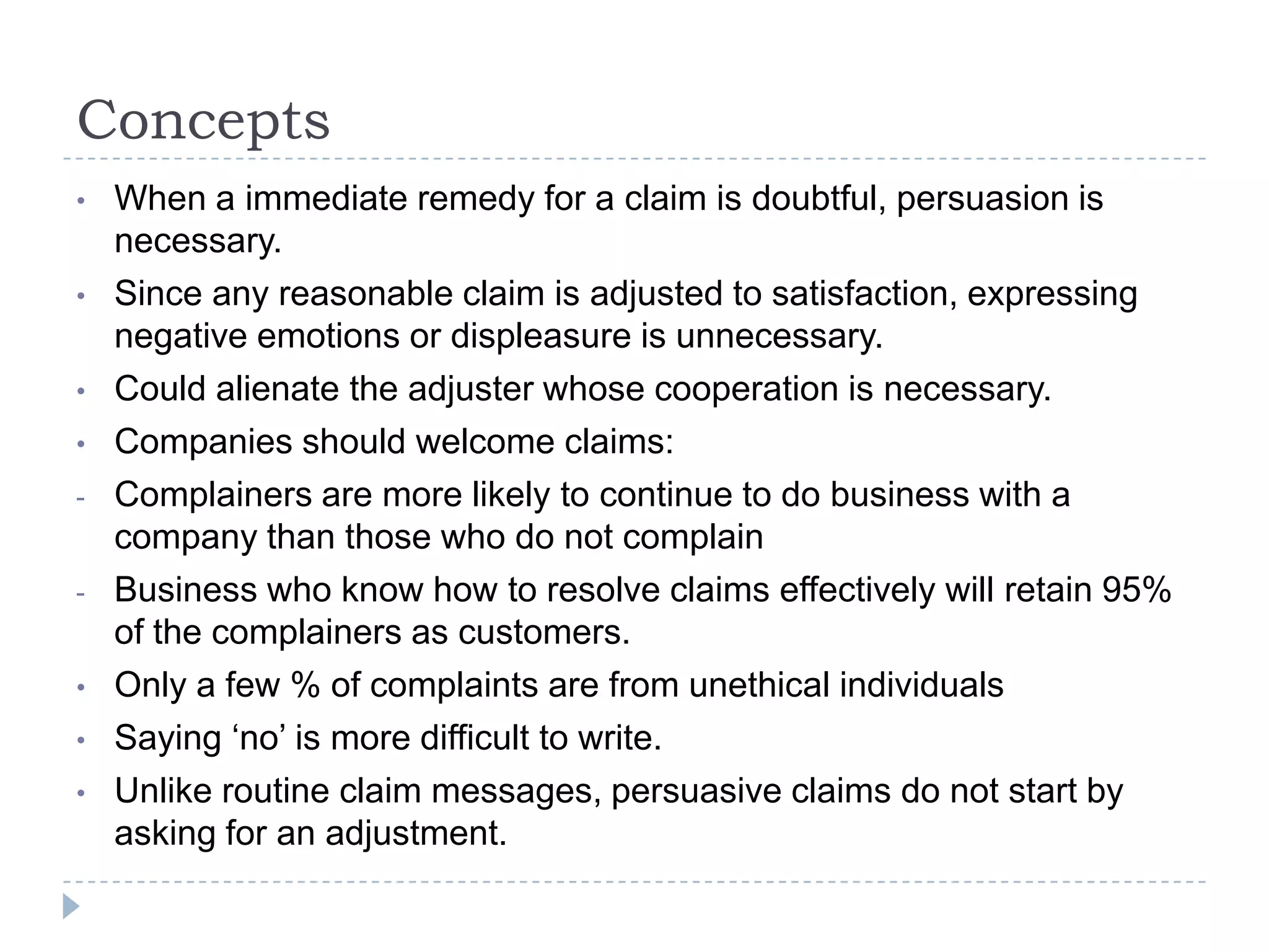 Claims | PPTX