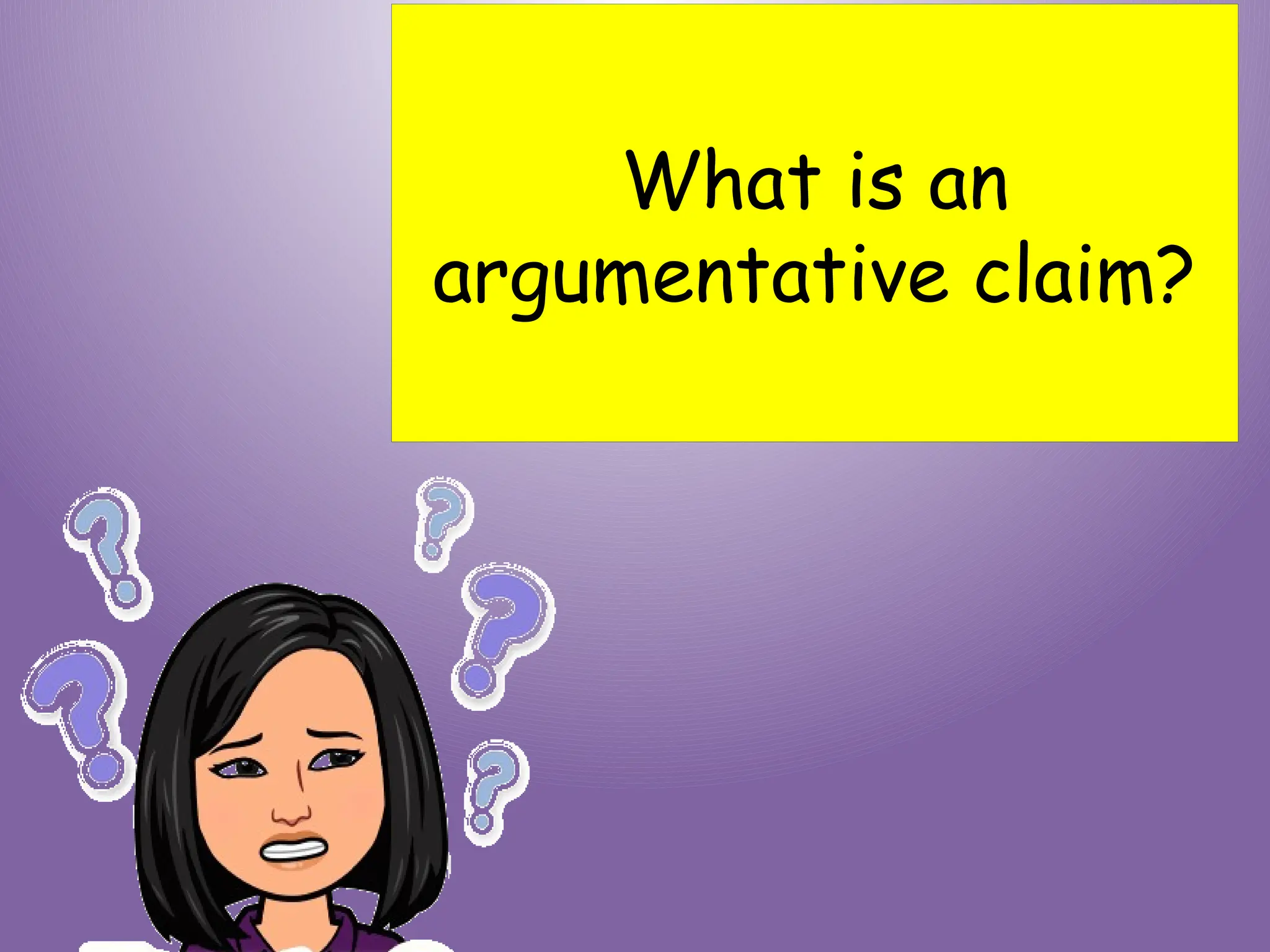 claims reading and writing grade eleven senior high school | PPTX