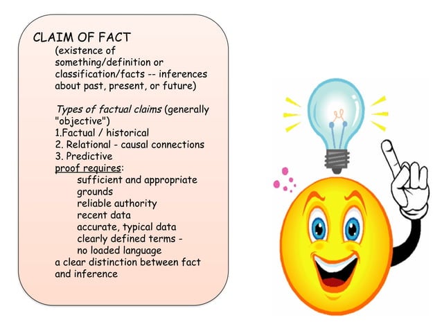 claims reading and writing grade eleven senior high school | PPT