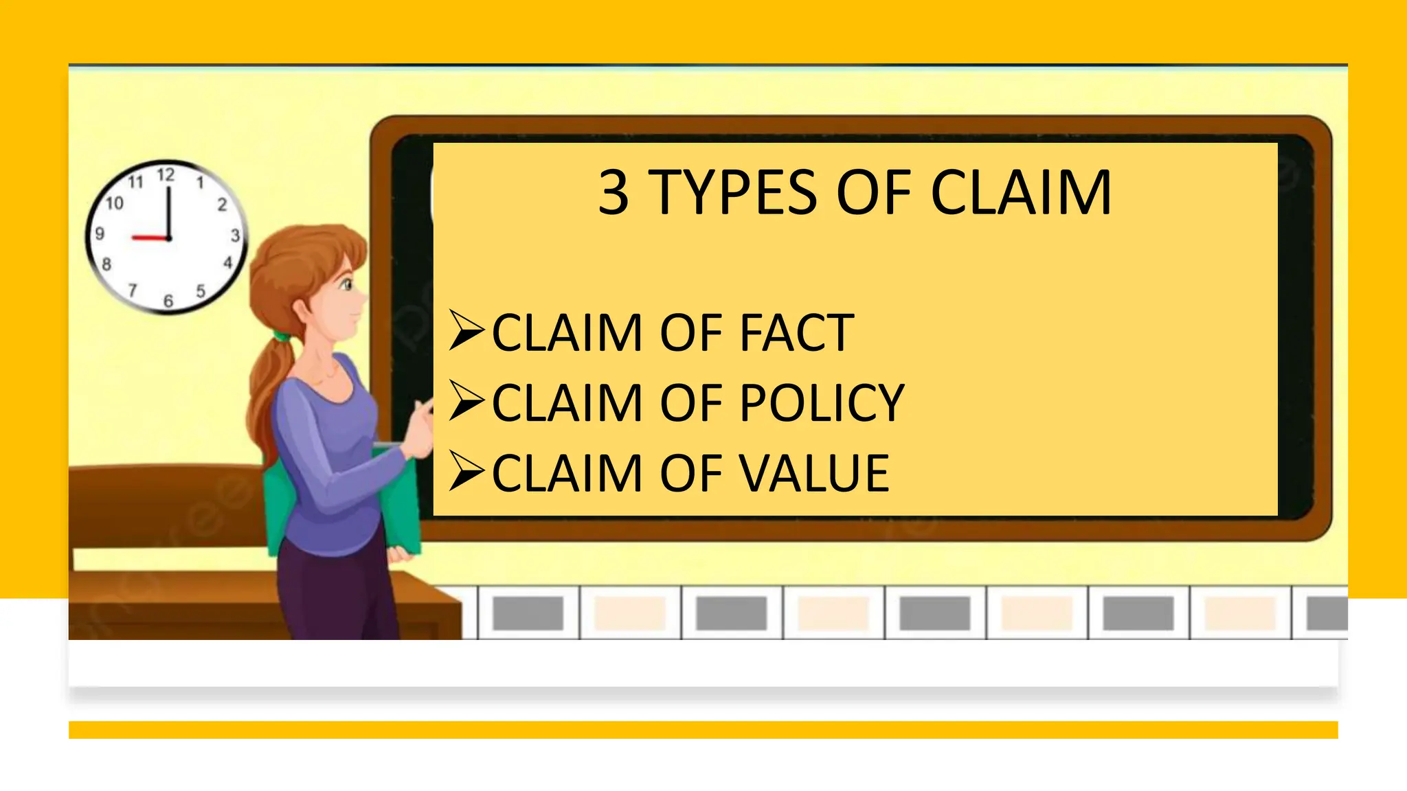 CLAIMS OF FACT, POLICY AND VALUE: a powerpoint presentation in grade 10 ...