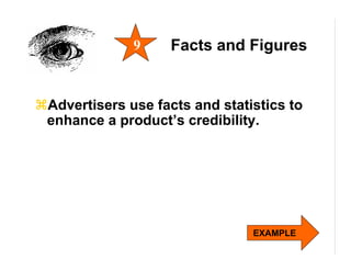 Facts And Figures Advertising Examples
