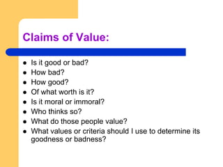 Claims 5 types Abridged.ppt