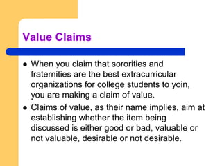Claims 5 types Abridged.ppt