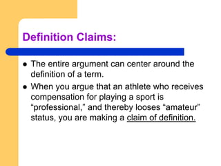 Claims 5 types Abridged.ppt