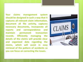 Claims Administration System | PPT