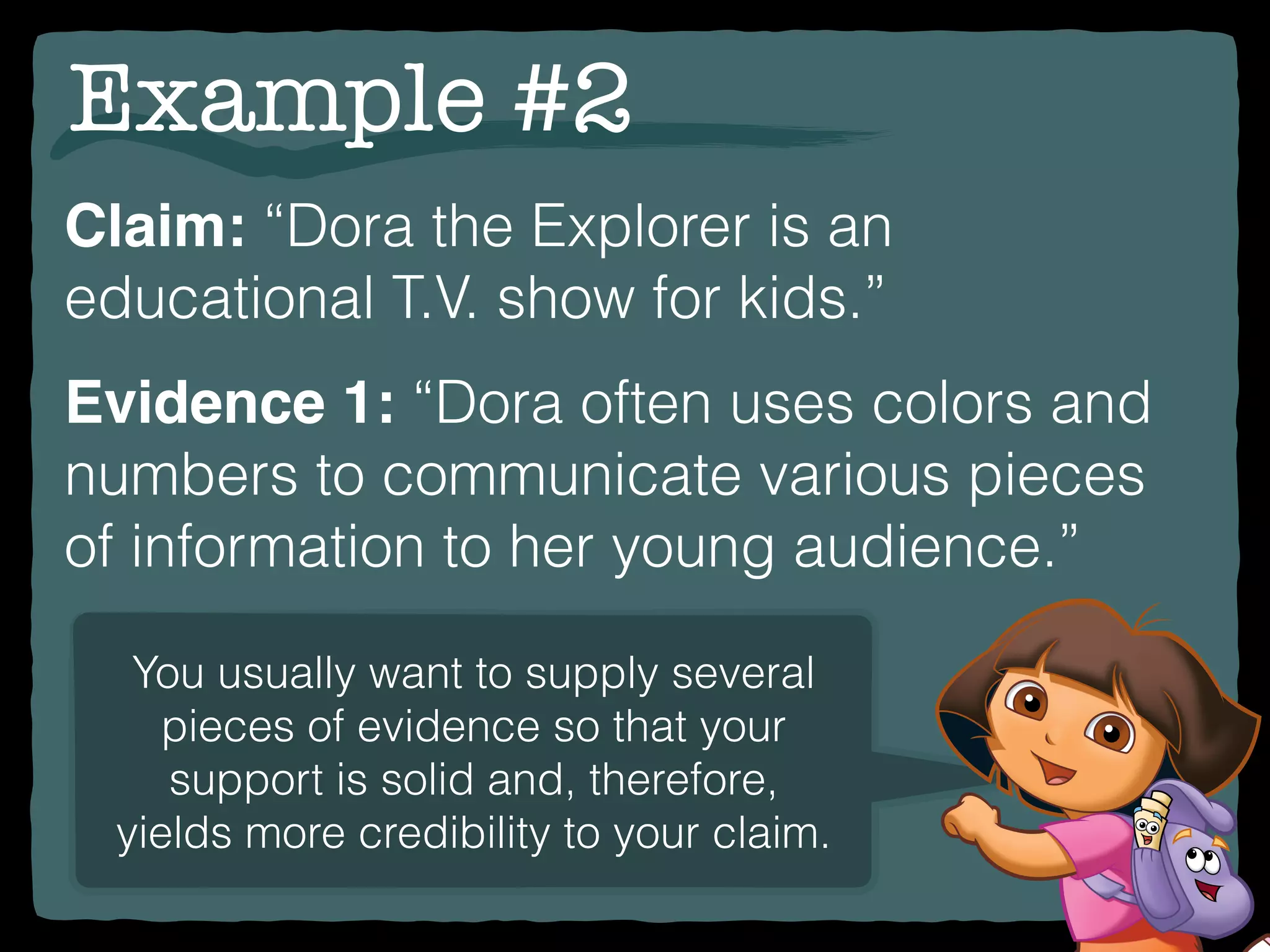 Claims, Evidence, & Explanation | PDF