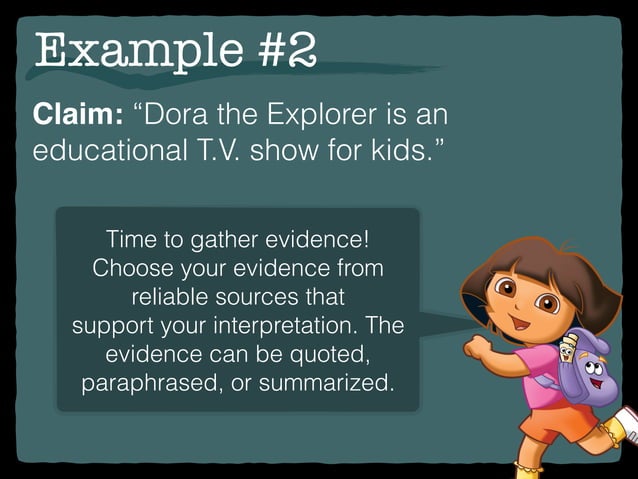 Claims, Evidence, & Explanation | PDF