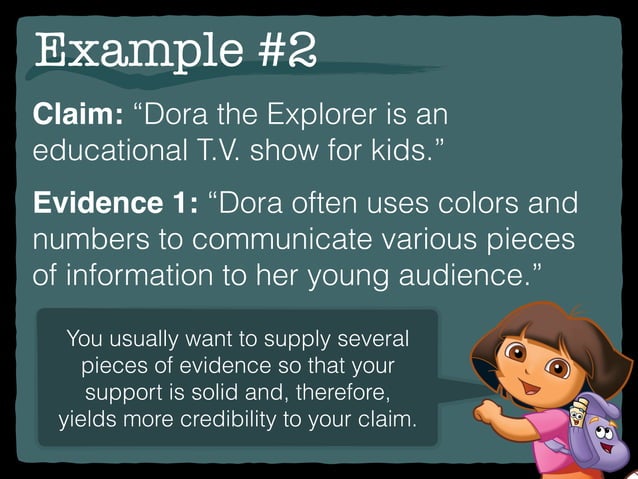 Claims, Evidence, & Explanation | PDF