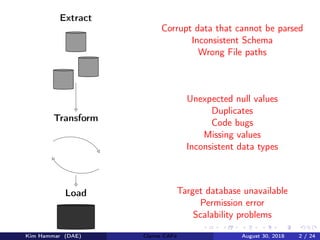 Kim Hammar - Allstate Internship Presentation Data Engineering Analytics - Claims CAFe | PDF