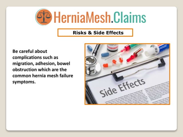 Claims For Serious Injuries & Complications | Hernia Mesh Claims | PPTX