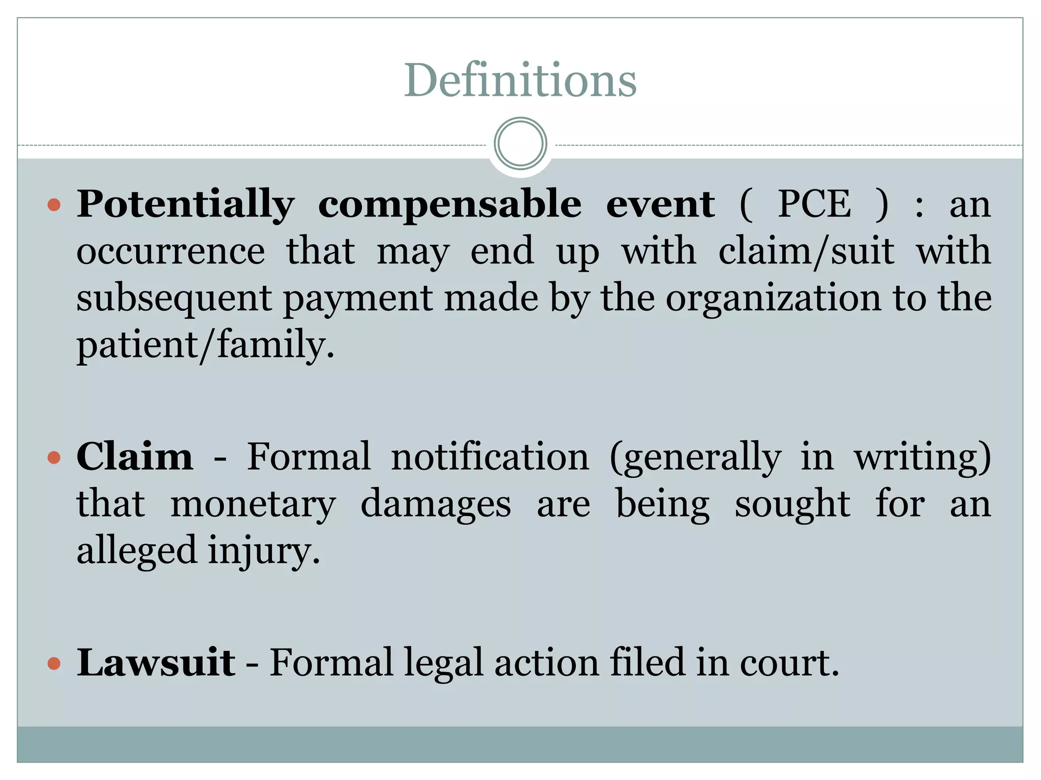 Claims management | PPTX