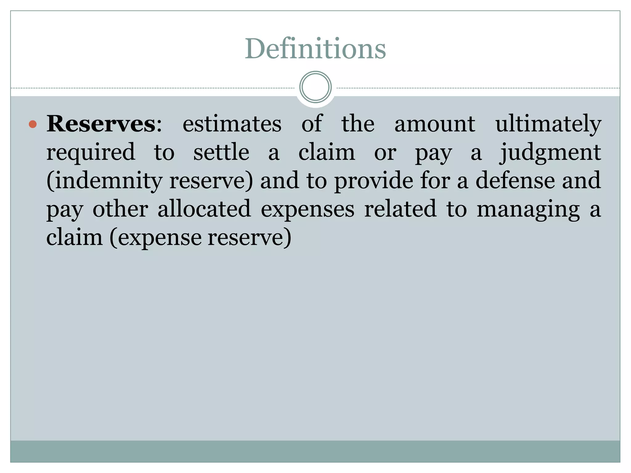 Claims management | PPTX