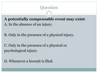 Claims management | PPTX