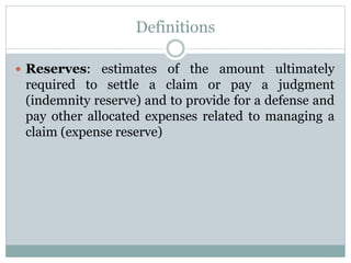 Claims management | PPTX