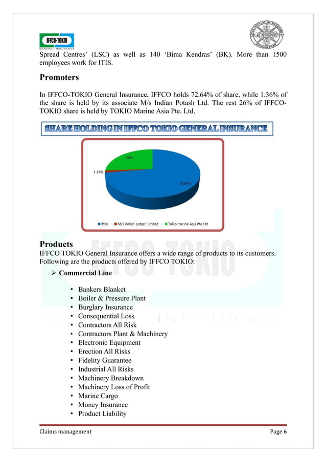 Claims management.iffco tokio gi | PDF