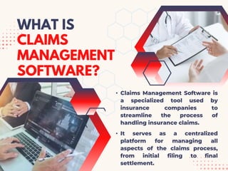 Introduction to Claims management Software- DataGenix | PPTX