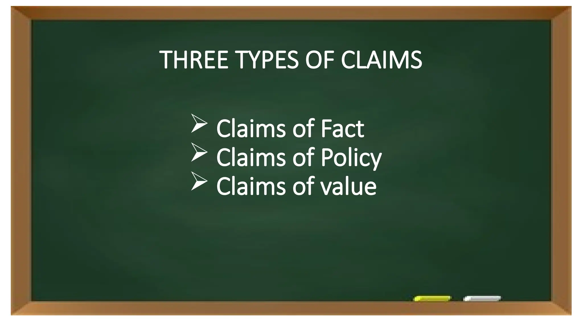 English 10 Claims of Fact, Policy and Value.pptx
