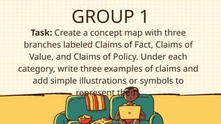 CLAIMS OF FACT POLICY AND VALUE GRADE 7.pptx