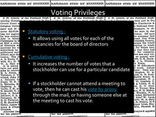 Claims of stock holders | PPT
